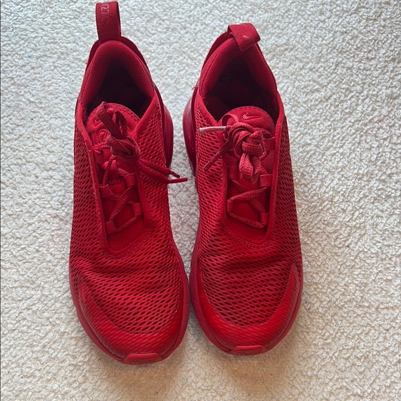 Nike | Shoes | Nike Red Sneakers Breathable Mesh Lightweight | Poshmark